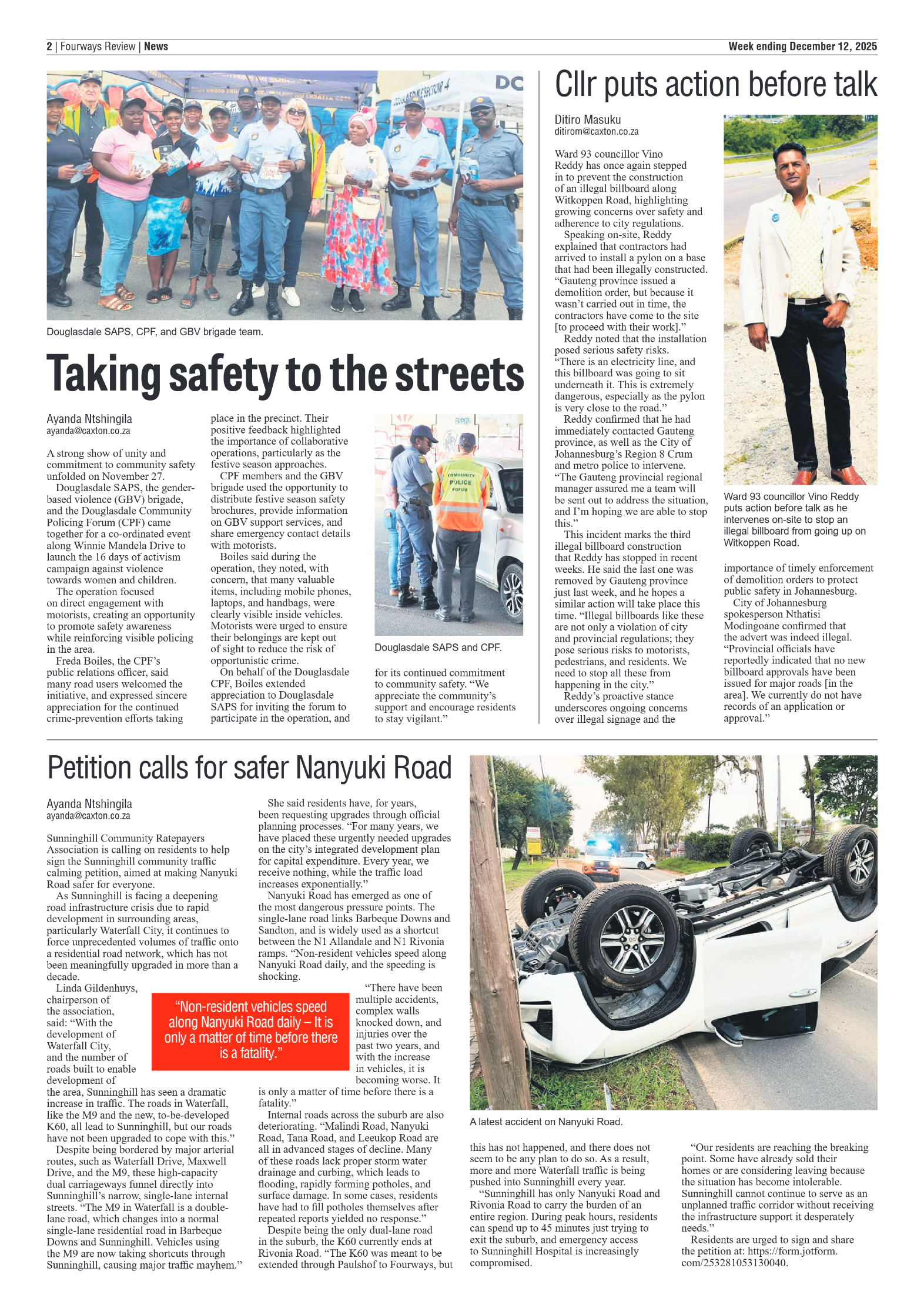 Fourways Review 12 December 2025 | Fourways Review