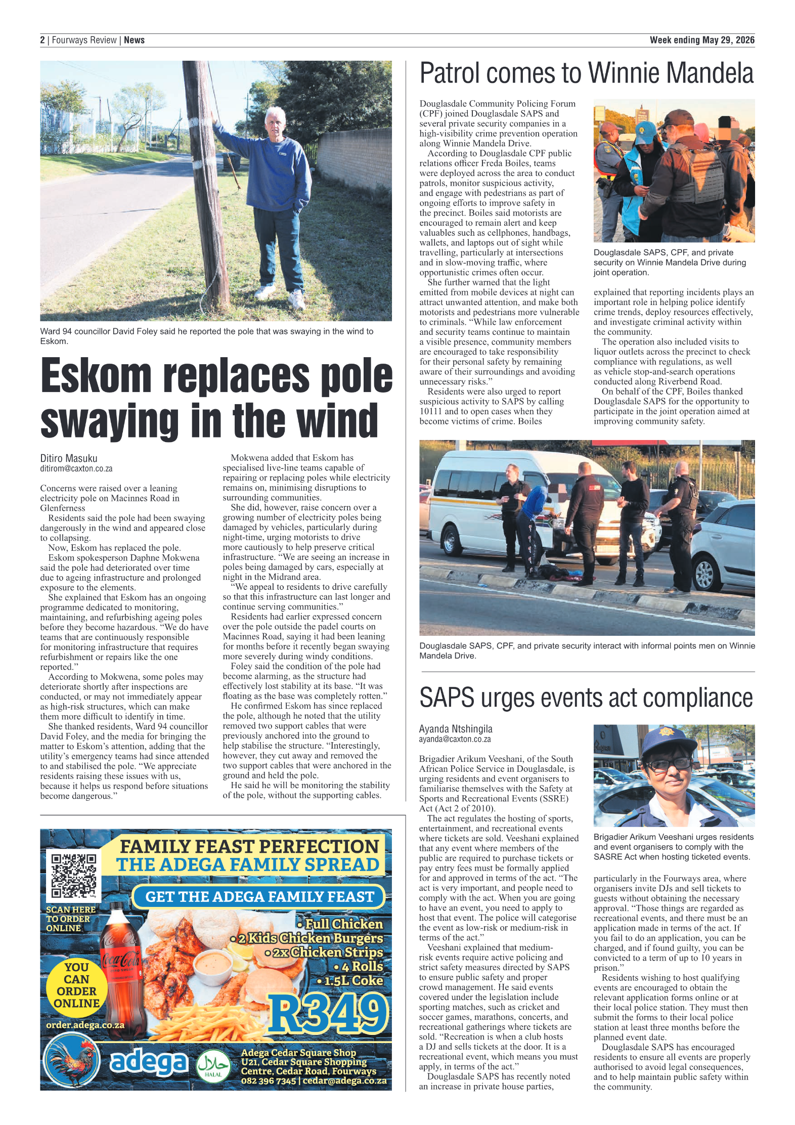 Fourways Review 29 May 2026 | Fourways Review