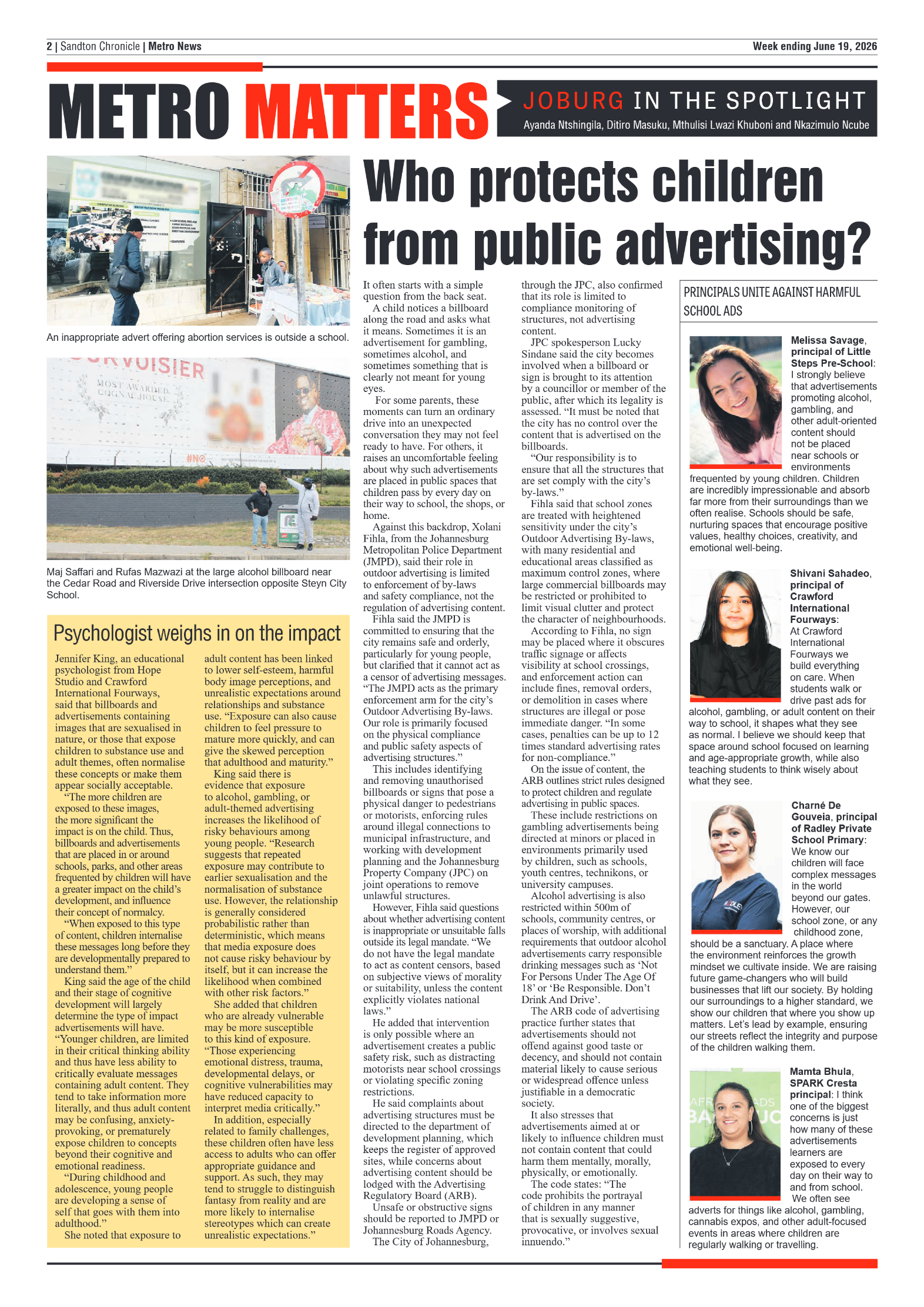 Sandton Chronicle 19 June 2026 | Sandton Chronicle